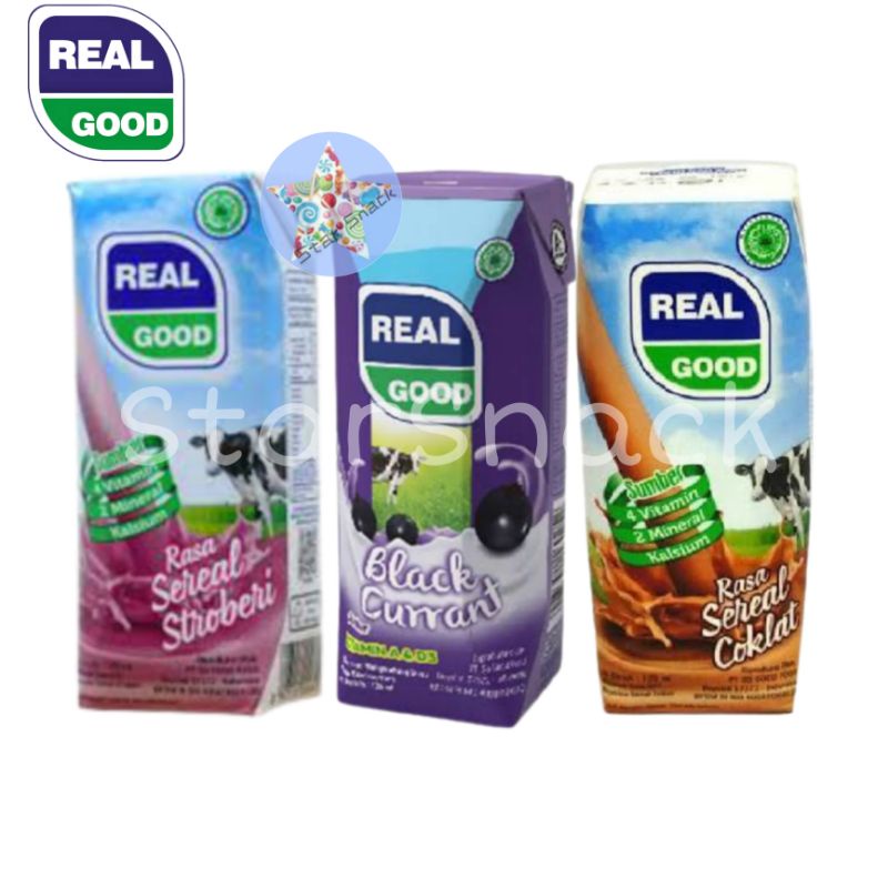 Jual Real Good UHT 125 ml isi 10pc | Shopee Indonesia