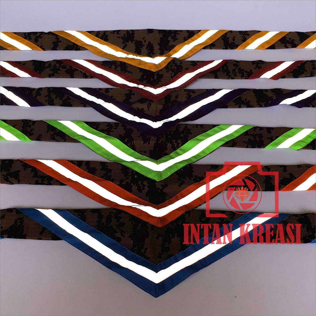 Jual Scraf pramuka Loreng Digital Ripstop Menyala | Shopee Indonesia