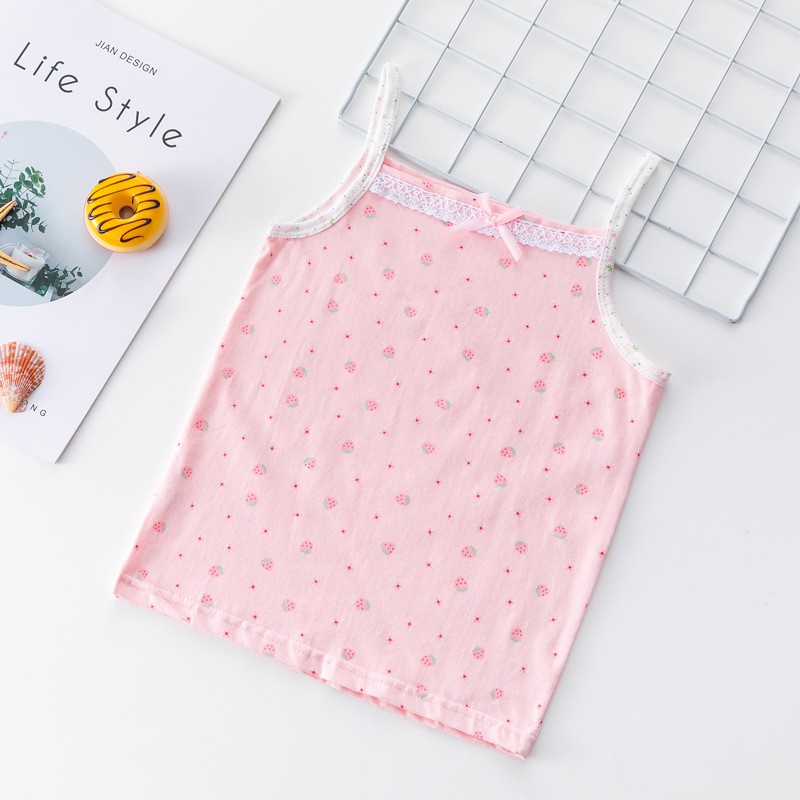 Jual DIJUAL SATUAN Kaos dalam anak perempuan tank top anak lucu motif ...