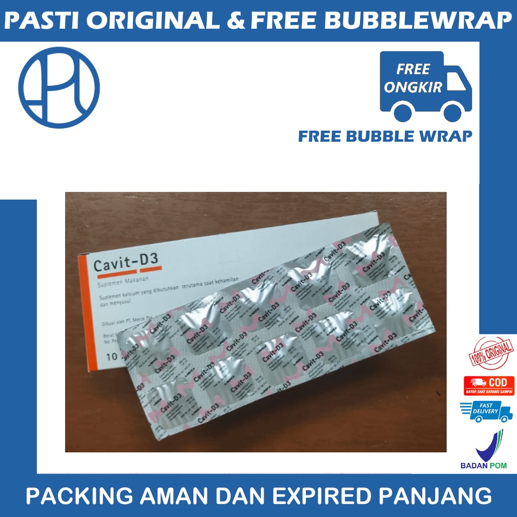 Jual CAVIT-D3 STRIP 10 TABLET CAVIT D3 | Shopee Indonesia