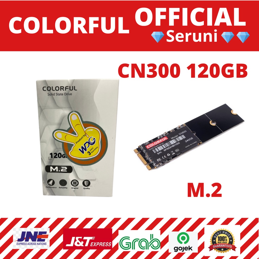 Jual Colorful SSD M.2 120GB / 480GB / 240GB - CN500 / CN300 M2 | Shopee ...