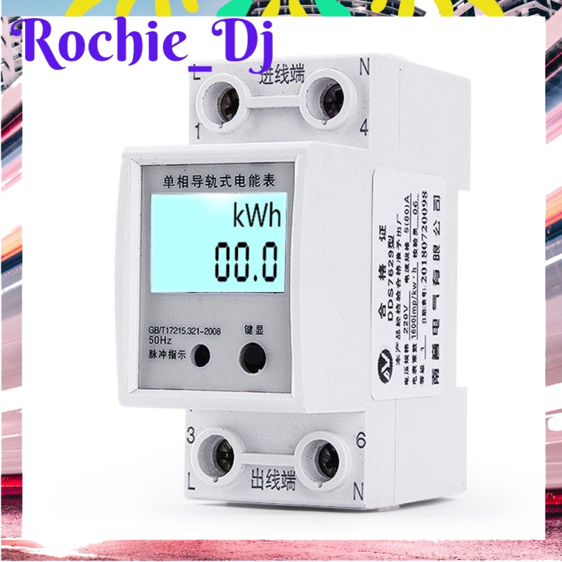 Jual AV KWH ALAT PENGUKUR LISTRIK LCD SMART POWER VOLTMETER 220V 80A - DDS7629 | Shopee Indonesia