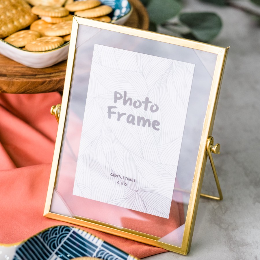 Jual Frame Kaca List Gold Vintage PF-143 | Shopee Indonesia