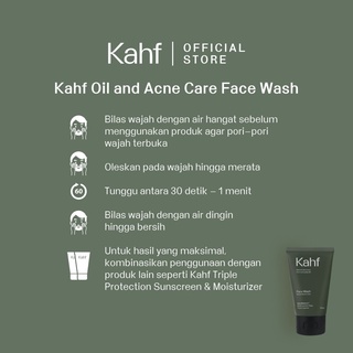 Jual Kahf Face Wash & Face Scrub - All Variant (Satuan) | Shopee Indonesia