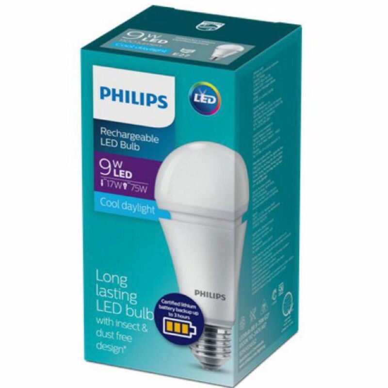 Jual LAMPU PHILIPS EMERGENCY LED 9 WATT PUTIH/ LAMPU EMERGENCY | Shopee ...
