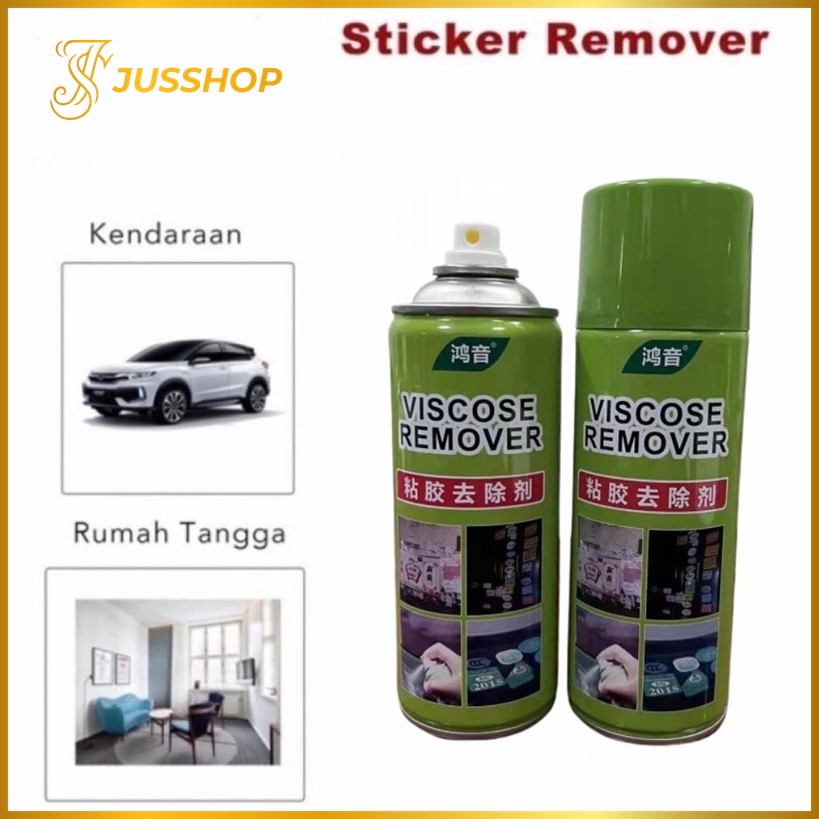 Jual Sticker Remover Spray Penghapus Bekas Sticker 450ML Cat Penghilang ...