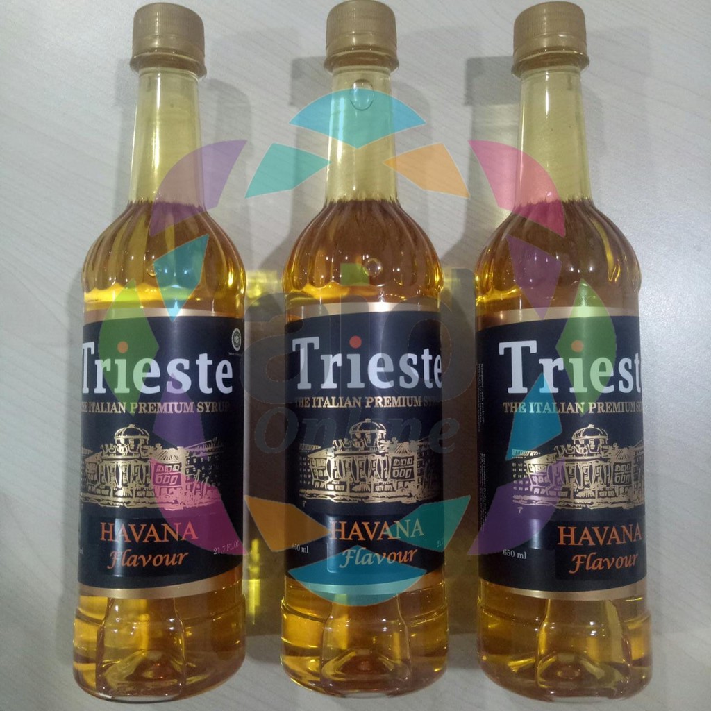 Jual Sirup Trieste Italian Premium Syrup Havana (Previously Jamaica Rum ...