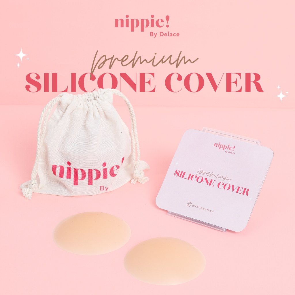 Jual NIPPIE PREMIUM SILICONE NIPPLE COVER Delace Penutup Puting ...