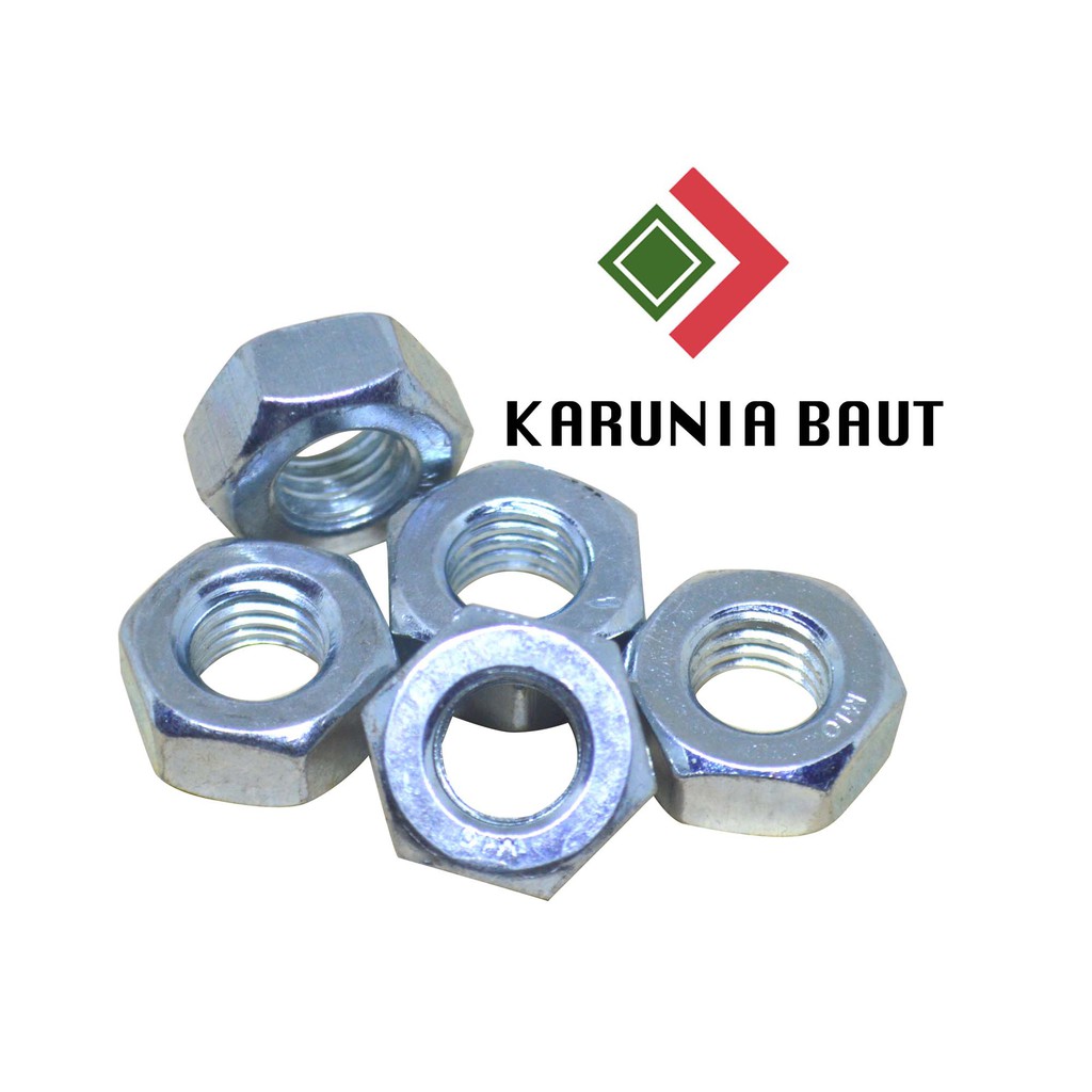 Jual Jual Mur Putih ukuran 10mm Kunci 17 Murah | Shopee Indonesia
