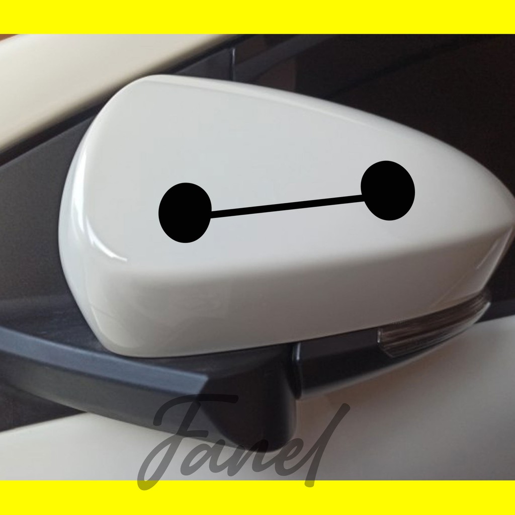 Jual Stiker Big Hero Baymax Spion Mobil Cutting Sticker Keren Mobil ...