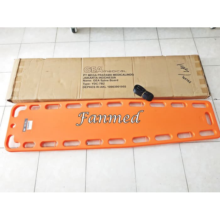 Jual Stretcher Long Spinal Board CPR Full Body Tandu Emergency YDC 7 B2 ...