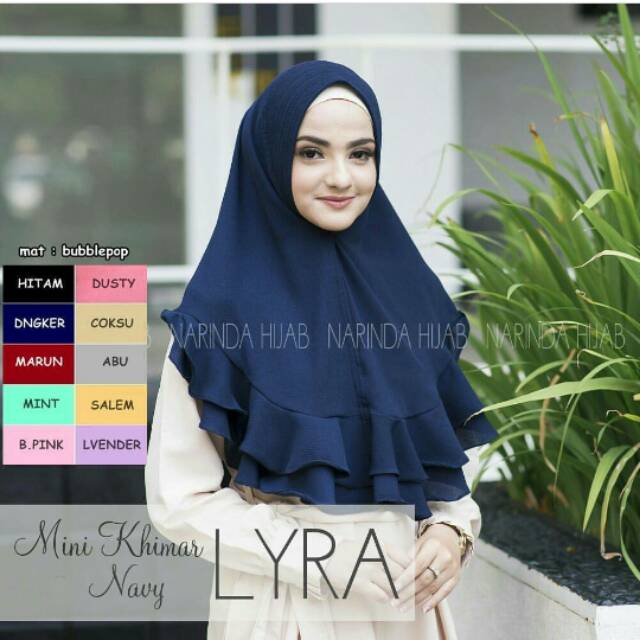 Jual Mini Khimar (Lyra) | Shopee Indonesia