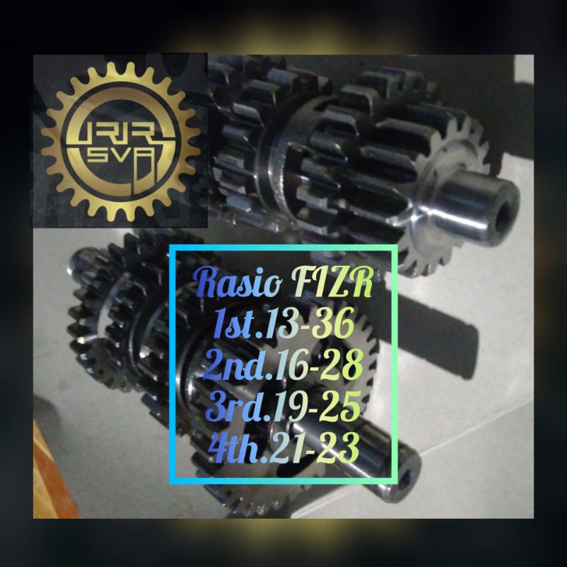 Jual Gigi Rasio Racing F1ZR (FIZR) (FIZ R) (Force 1) Road Race GTX Drag ...