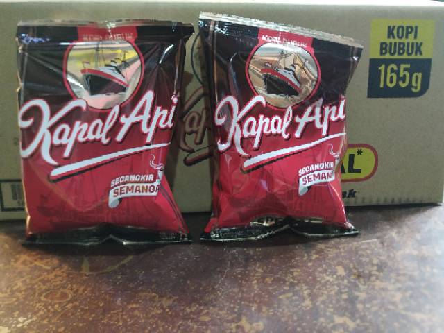 Jual Kopi bubuk Kapal Api 150gr per dus (20 pcs) | Shopee Indonesia