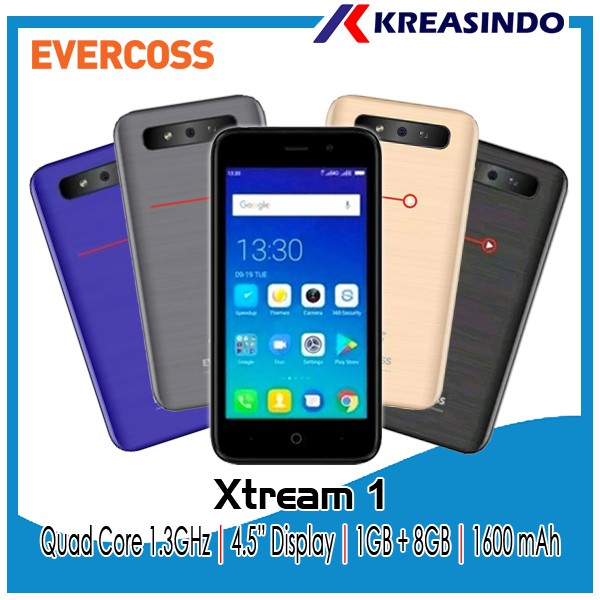 Jual EVERCOSS S45 XTREAM 1 RAM 1GB ROM 8GB Garansi resmi | Shopee Indonesia