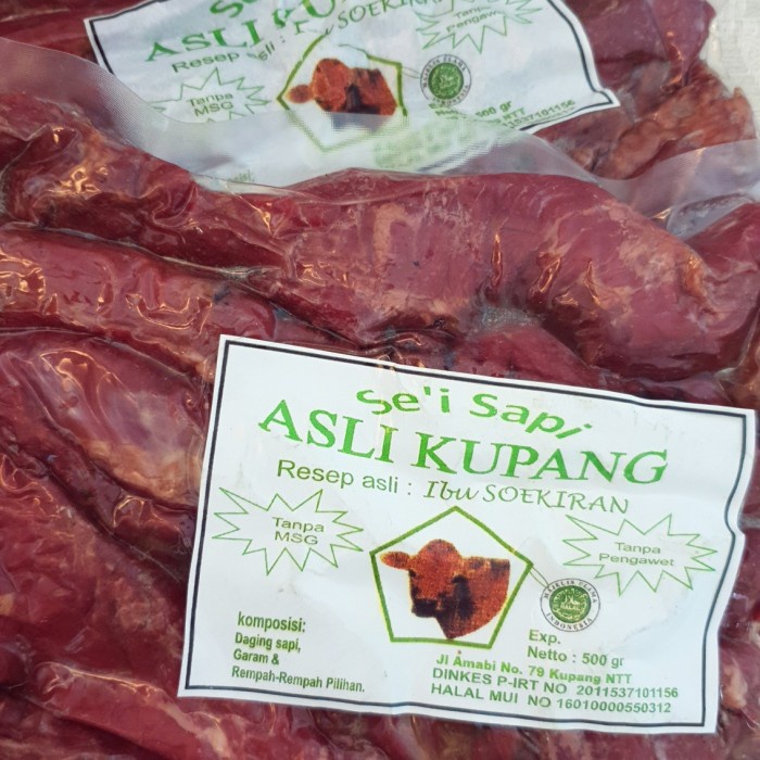 Jual sei sapi /daging sapi asap Soekiran khas Kupang - BARU | Shopee ...