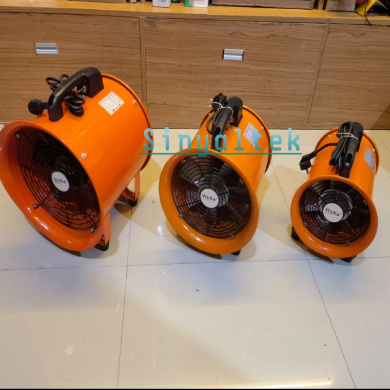 Jual Kipas Blower Portable Ventilator 12 inch & SelangDuct 20 meter Weka | Shopee Indonesia