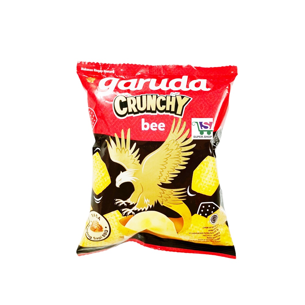 Jual Garuda Crunchy Bee Rasa Daging Sapi BBQ 18 Gram | Shopee Indonesia