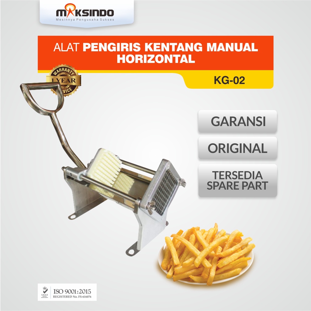 Jual Mesin Pengiris Kentang Manual Horizontal (KG-02) | Shopee Indonesia