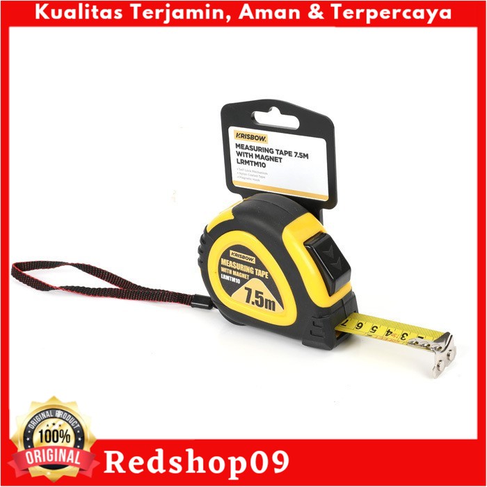 Jual Krisbow Meteran Dengan Magnet 7.5 Mtr/Meteran | Shopee Indonesia