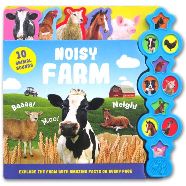 Jual [Igloo Books] Noisy Farm / Baby Animals / At The Zoo Sound Board ...