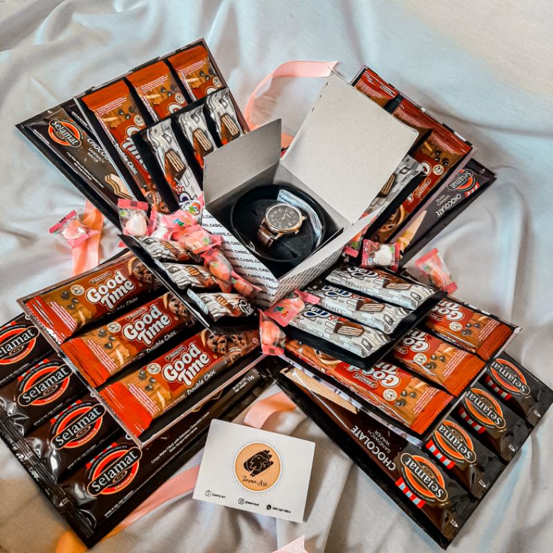 Jual EXPLOSION BOX | SNACK BOX | GIFT | KADO ULTAH BIRTHDAY GRADUATION ...