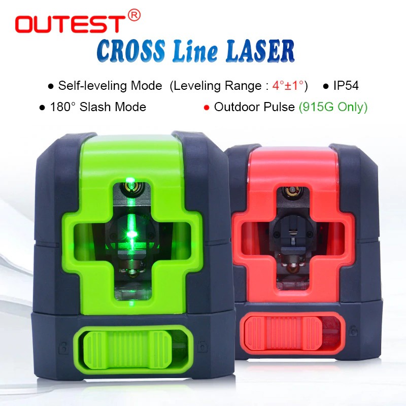 Jual FREE ONGKIR 910R 915G red/green Laser Level,Cross Line Laser ...