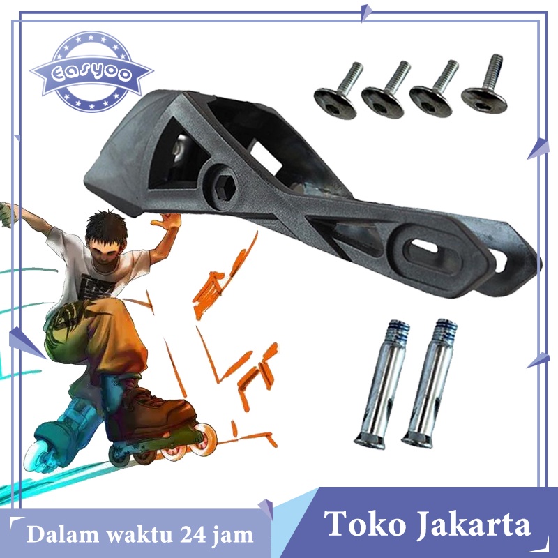 Jual Rem Sepatu Roda Blok Stopper Rem Inline Skate Warna Hitam Brake ...