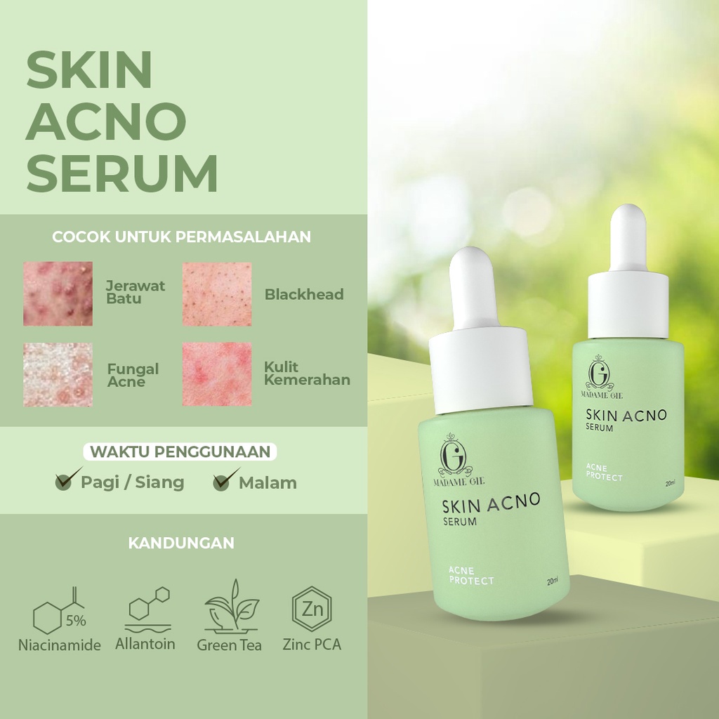 Jual Madame Gie Skin Acno Serum 20ml | Shopee Indonesia
