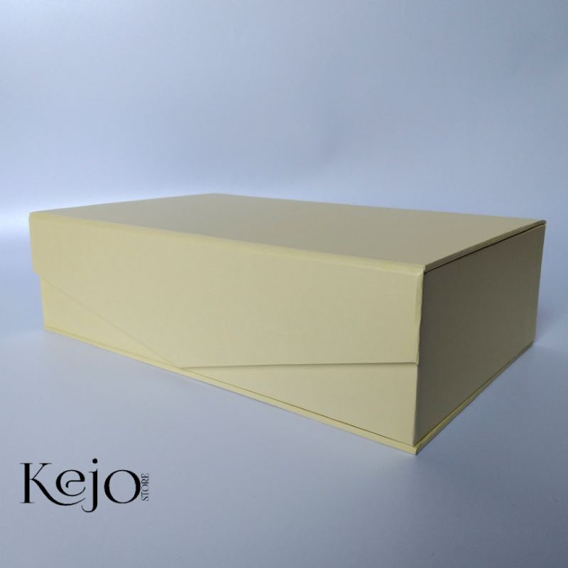 Jual Kotak kado Gift box Hard box Hampers Model magnet ukuran 25cm x ...