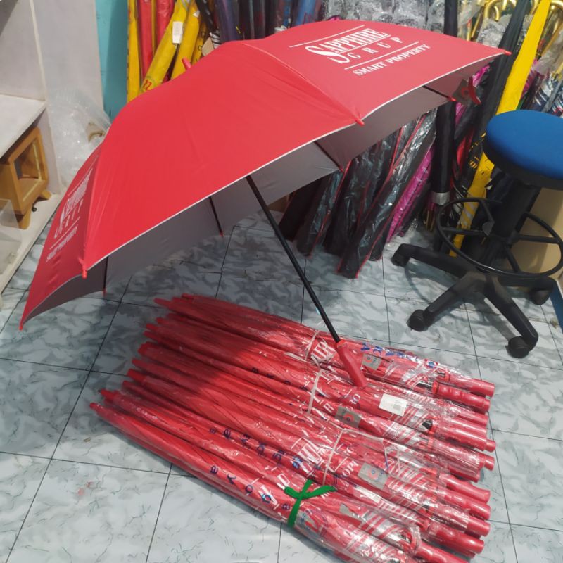 Jual Payung Golf Sablon / Payung Custom / Souvenir promosi / Golf ...