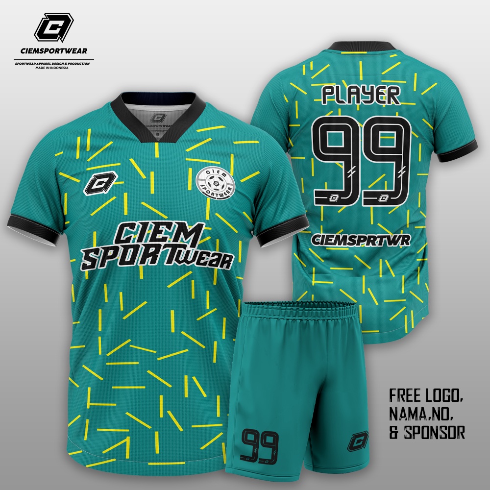 Jual JERSEY FUTSAL DESIGN CUSTOM FULL PRINTING (bisa satuan) | Shopee ...