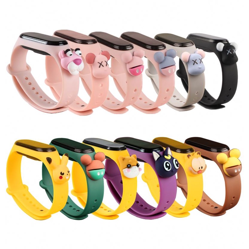 Jual PRINTING 3D STRAP XIAOMI Mi Band 6 / Mi Band 5 / Mi Band 4 / Mi Band 3 / TALI JAM XIAOMI Mi ...