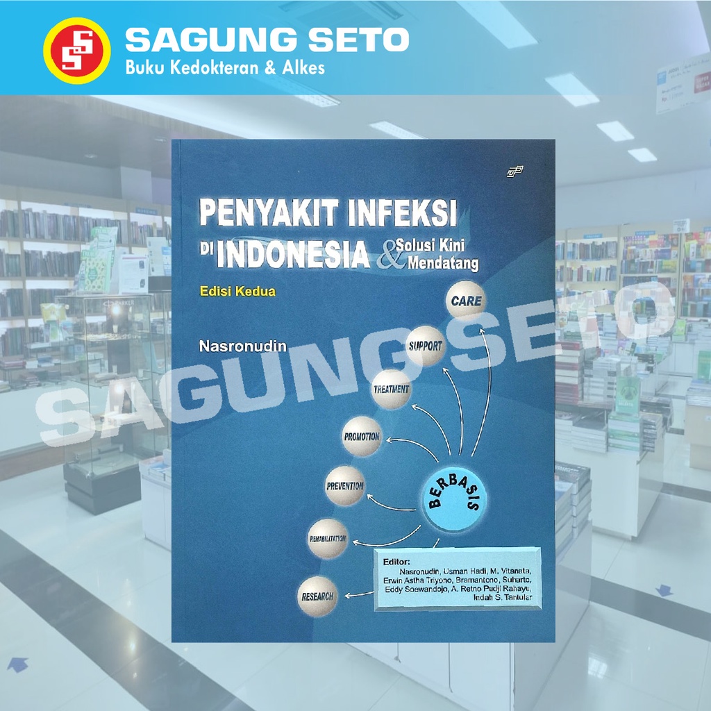 Jual BUKU PENYAKIT INFEKSI DI INDONESIA SOLUSI KINI DAN MENDATANG EDISI KEDUA | Shopee Indonesia