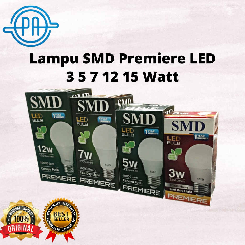 Jual Lampu SMD Premiere LED 3 5 7 12 15 Watt | Shopee Indonesia