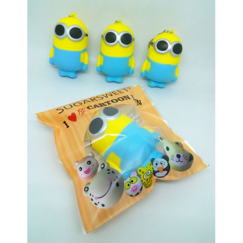 Jual Cartoon Character Squishy Minion Minions | Shopee Indonesia