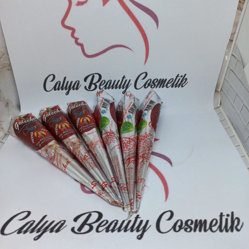 Jual GOLECHA HENA HENNA NEHA RED CHERY ORIGINAL HALAL ECER | Shopee ...