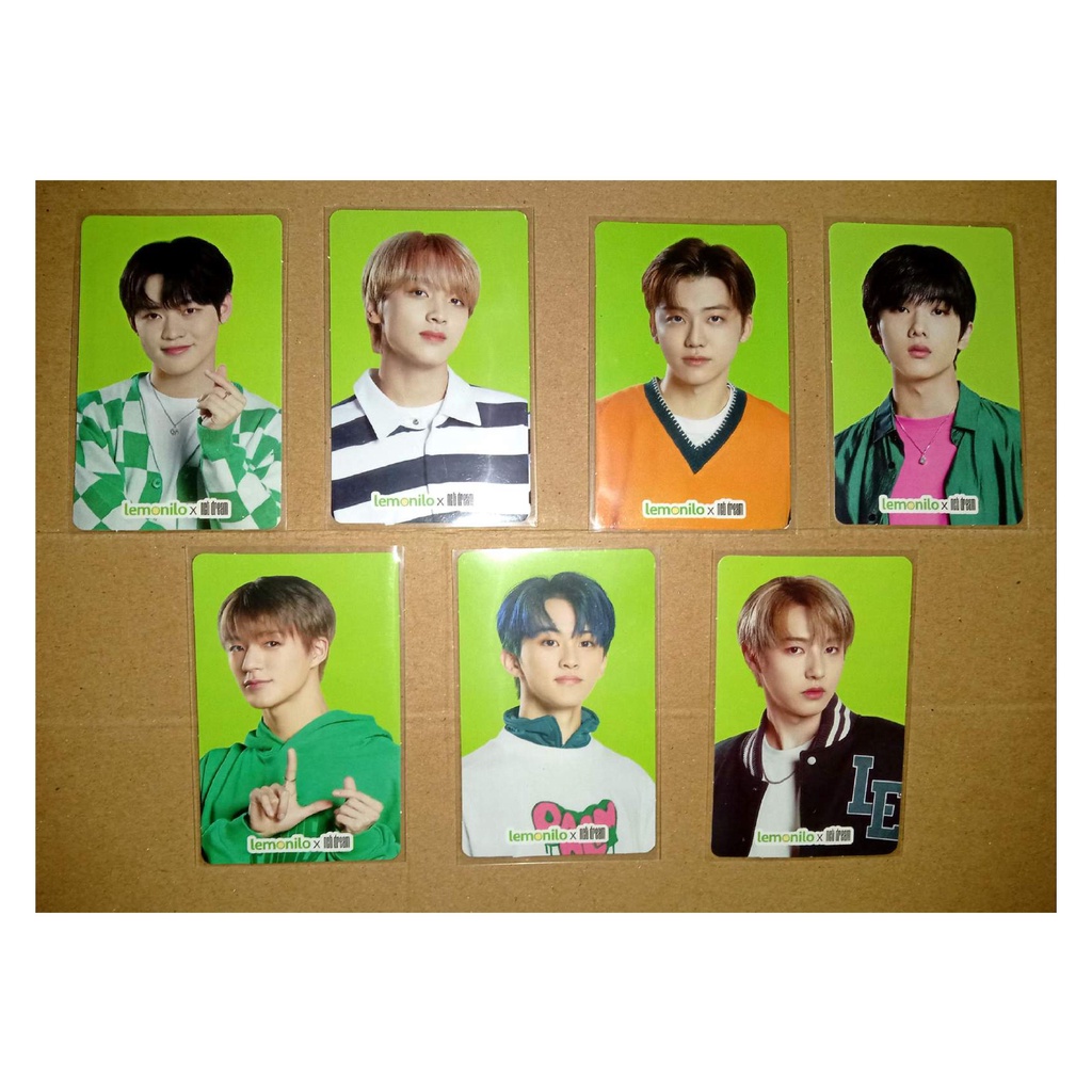 Jual PHOTOCARD LEMONILO X NCT DREAM | PC LEMONILO MARK RENJUN JENO ...