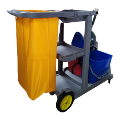 Jual Troli (Public Area)|P/A Trolley / Janitor Cart Peralatan ...