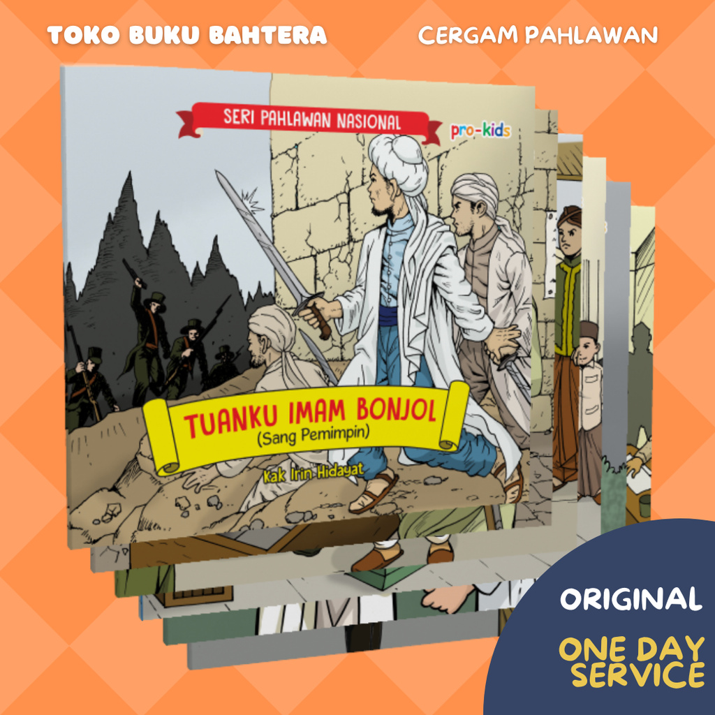 Jual Paket Cergam Seri Pahlawan Nasional (Paket 6 Buku) | Shopee Indonesia
