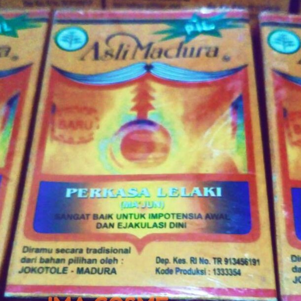 Jual Jamu Sehat Lelaki Tradisional Madura [Packing Kardus] | Shopee ...