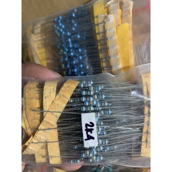 Jual Resistor 2K4 1/4watt 2.4K 2,4K taiwan | Shopee Indonesia