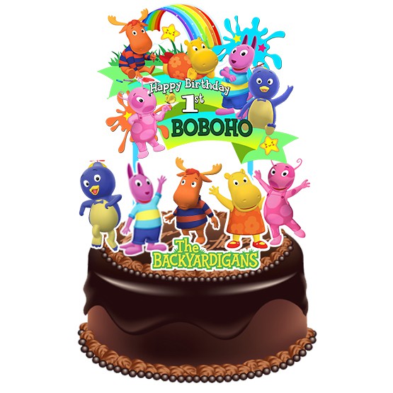 Jual The Backyardigans Topper Cake Birthday / Hiasan Kue Ulang Tahun ...