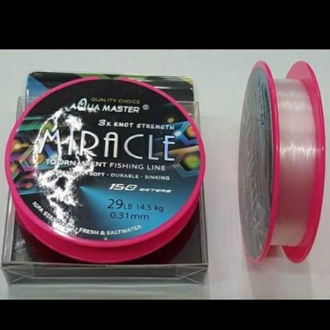Jual SENAR AQUA MASTER MIRACLE (WHITE CLEAR) | Shopee Indonesia