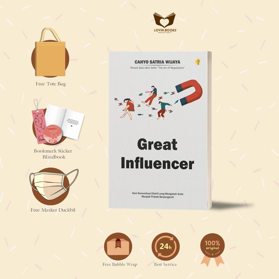 Jual Buku Great Influencer [Shira Media] | Shopee Indonesia
