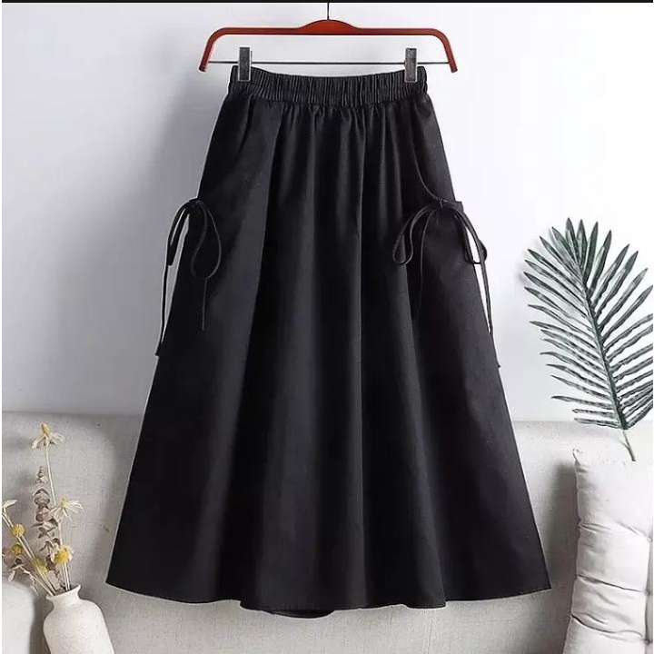 Jual Rok bawahan wanita model terbaru 2025 DANIELA SKIRT Rok Bahan ...