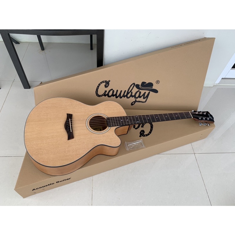 Jual GITAR AKUSTIK STRING COWBOY GWC-235 NA ORIGINAL | Shopee Indonesia