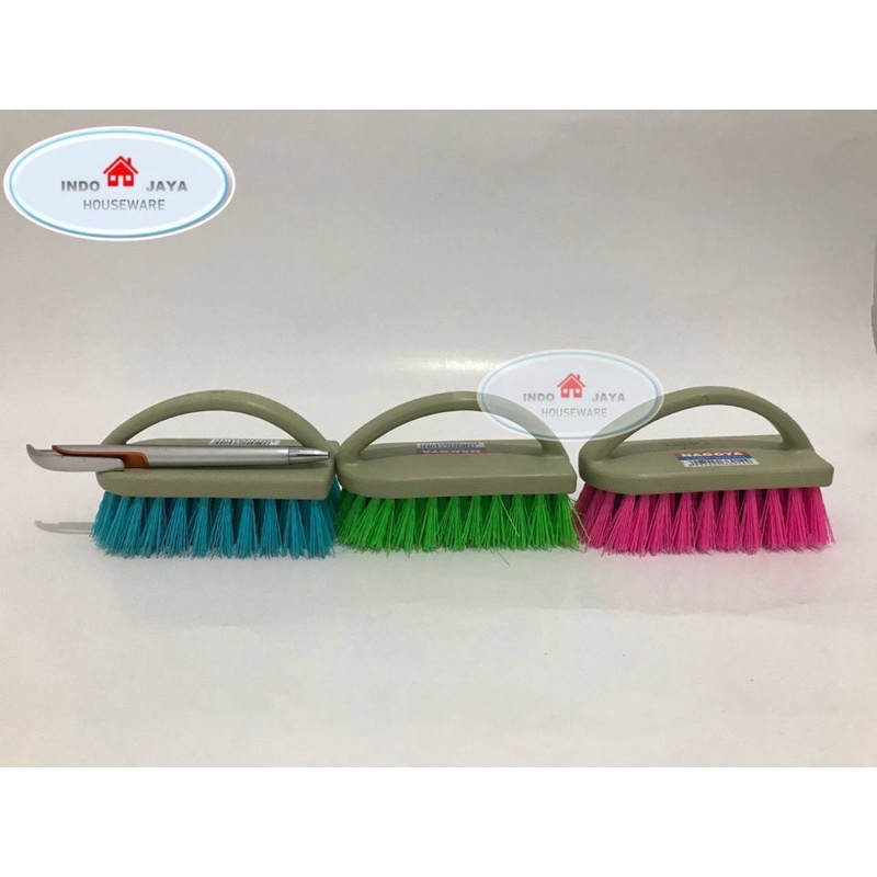 Jual sikat cuci setrika plastik nagoya / sikat baju / sikat lantai ...