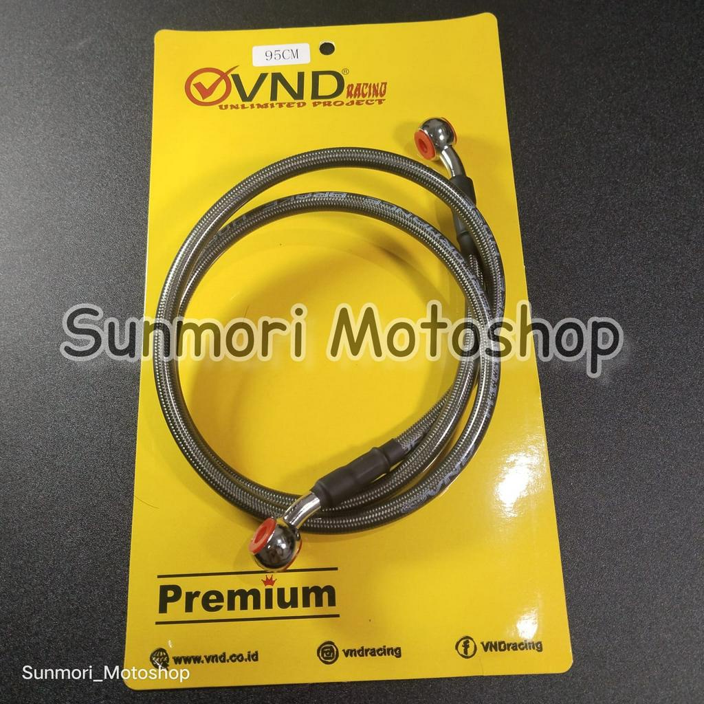 Jual Selang Rem Depan Kabel Rem Variasi 95cm 90cm VND High Quality | Shopee Indonesia