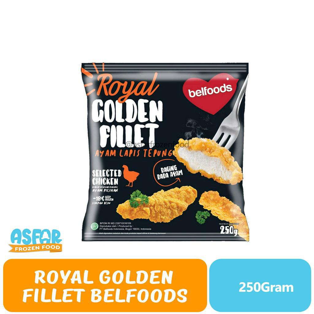 Jual Royal Golden Fillet Belfoods 250gr, Dada Ayam Balut Tepung ...
